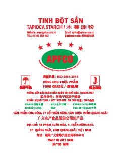 APFCO | Công Ty Cổ Phần Nông Sản Thực Phẩm Quảng Ngãi